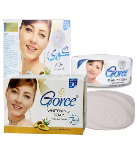 GOREE BEAUTY CREAM WITH LYCOPENE & GOREE WHITENING SOAP - Goreeofficial